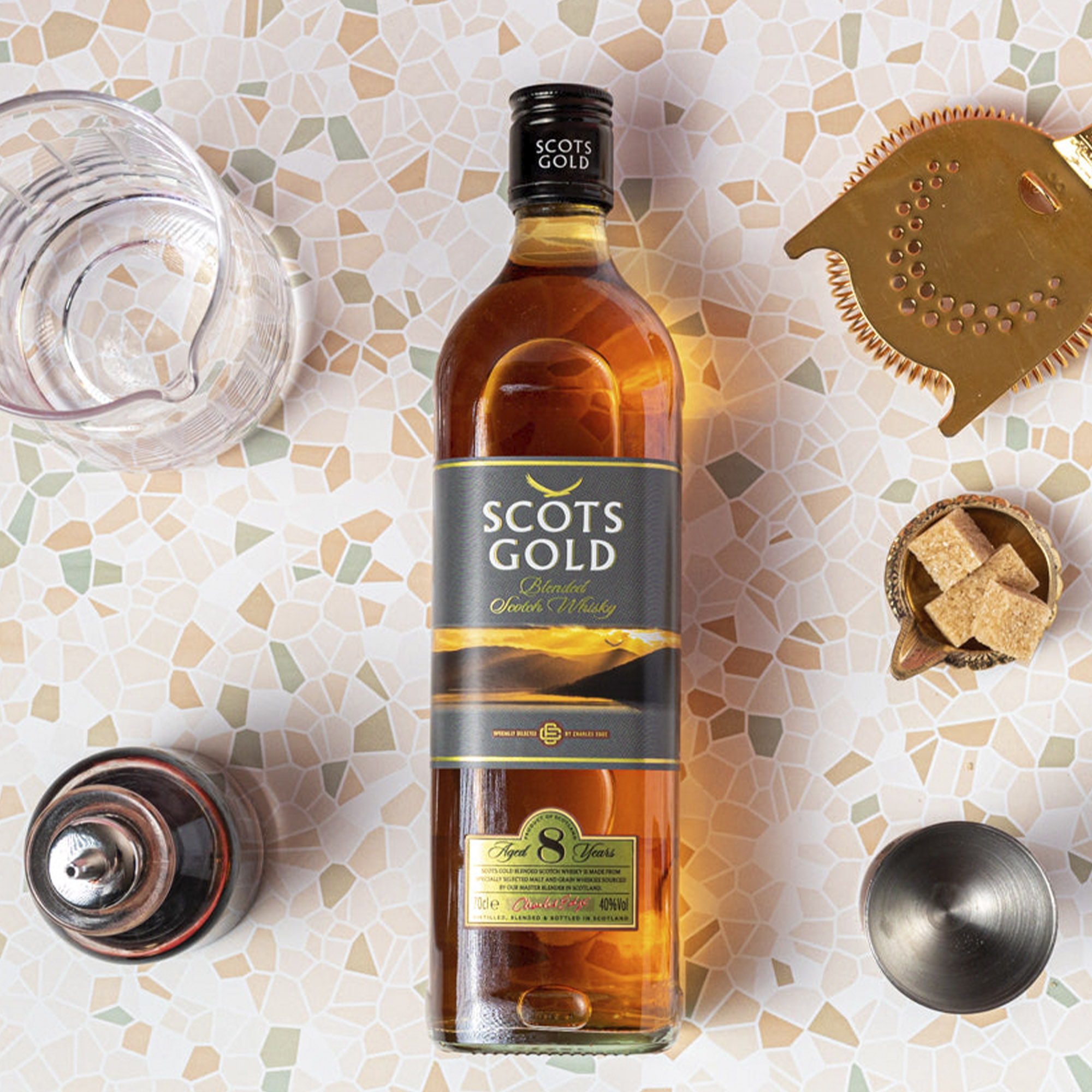 Віскі Scots Gold 8 yo Blended Scotch Whisky 40% 0.7 л купити у Києві ...