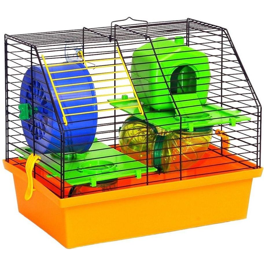 Клітка для гризунів Лорі Вілла 2 Люкс, 34х23х28 см, фарба, в асортименті (КЛ090) купити у Києві ...