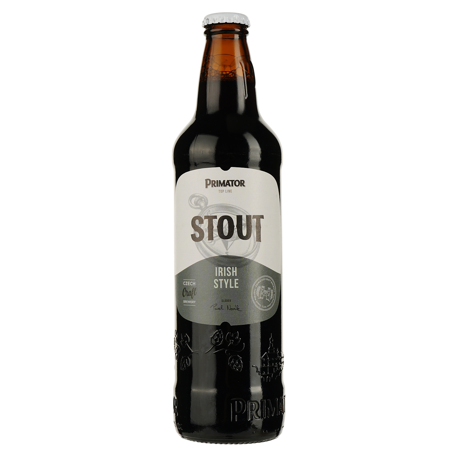 Пиво Primator Stout темне, 4.7%, 0.5 л купити у Києві, Україні | MAUDAU ...