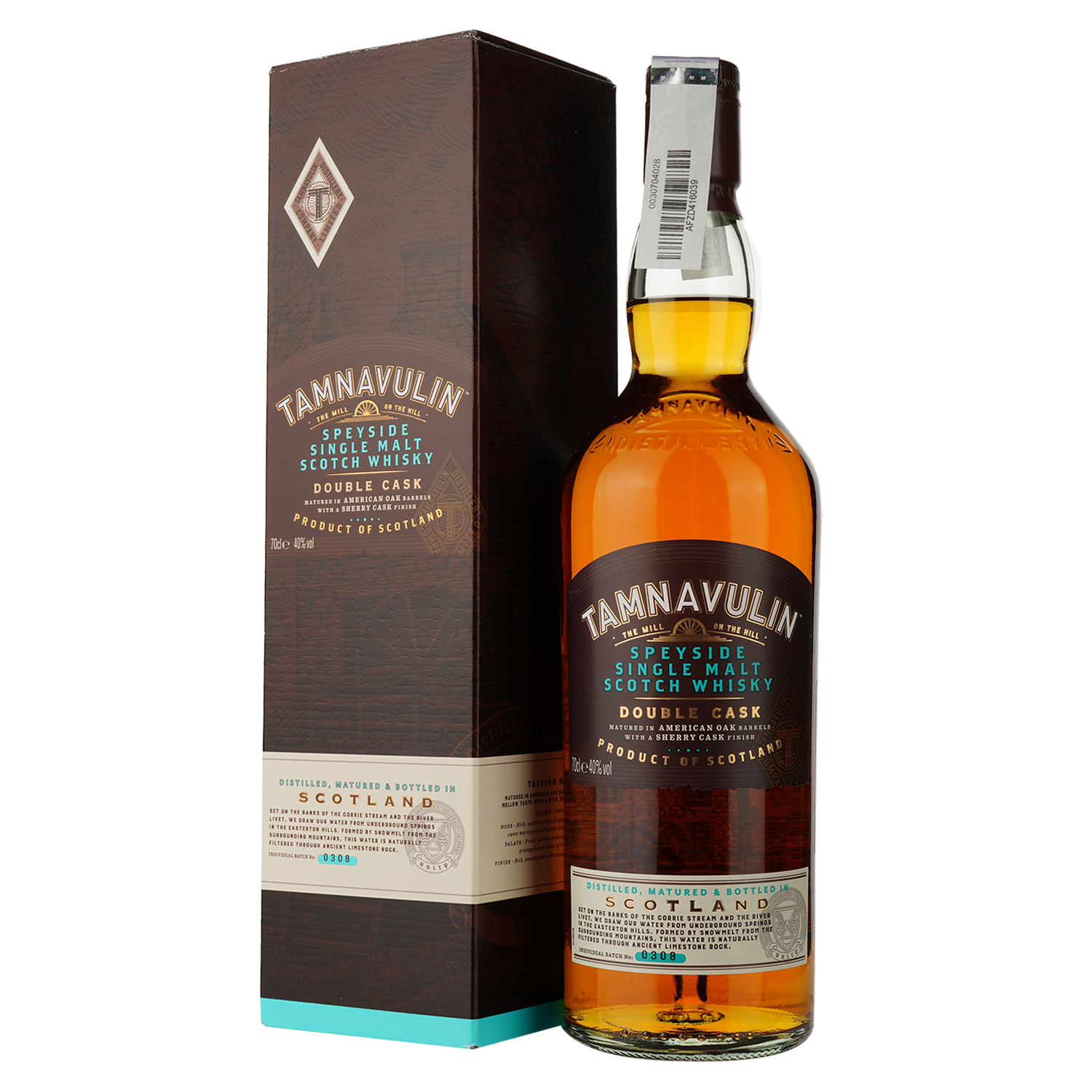 Віскі Tamnavulin Speyside Single Malt, 40% 0.7 л, в коробці (804492 ...