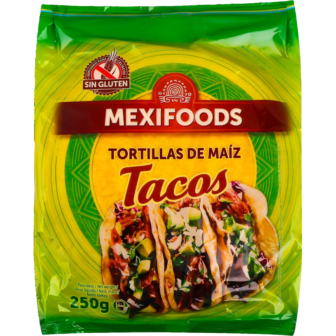 Тортилья Mexifoods Тако кукурузная 250 г купить в Киеве, Украине ...