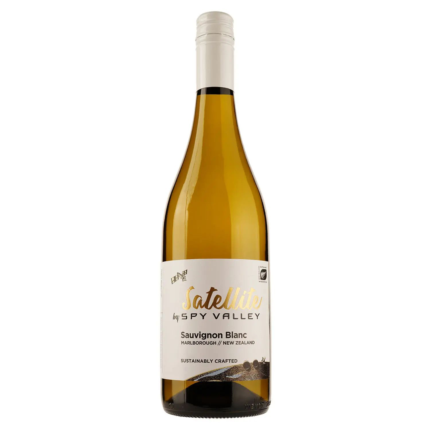 Вино Spy Valley Satellite Sauvignon Blanc, біле, сухе, 12%, 0,75 л ...