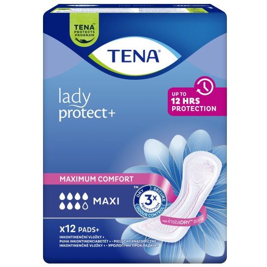 Урологічні прокладки Tena Lady Protect Maxi 7 крапель 12 шт. купити у ...