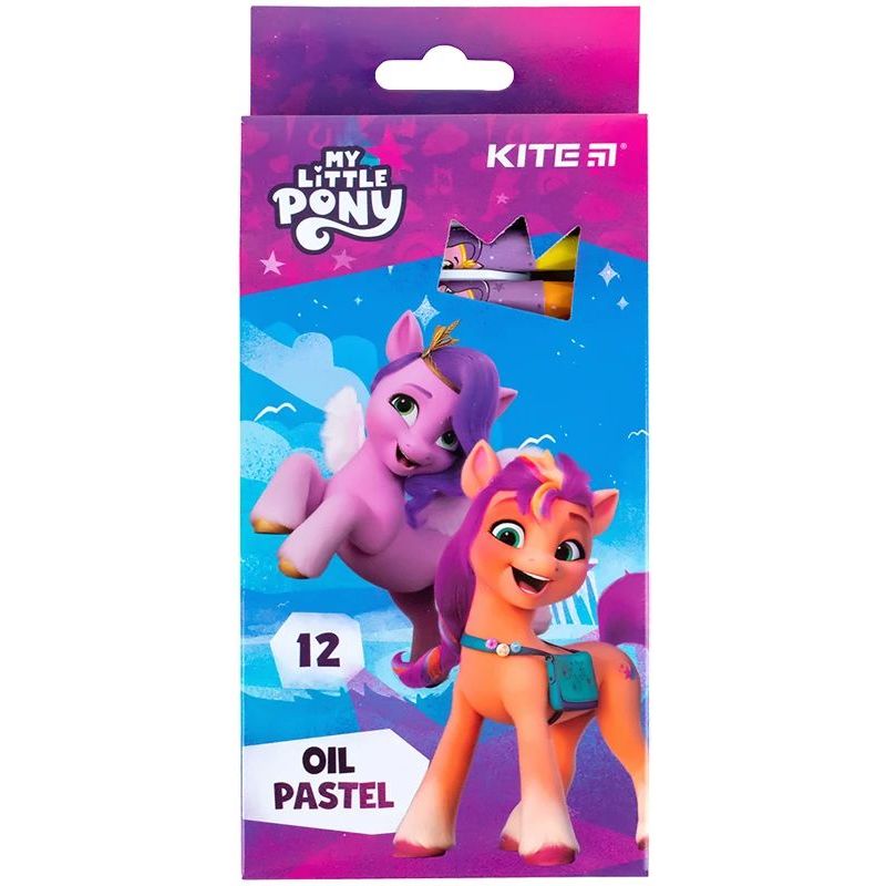 Пастель масляна Kite My Little Pony 12 шт (LP24-071) купити у Києві ...