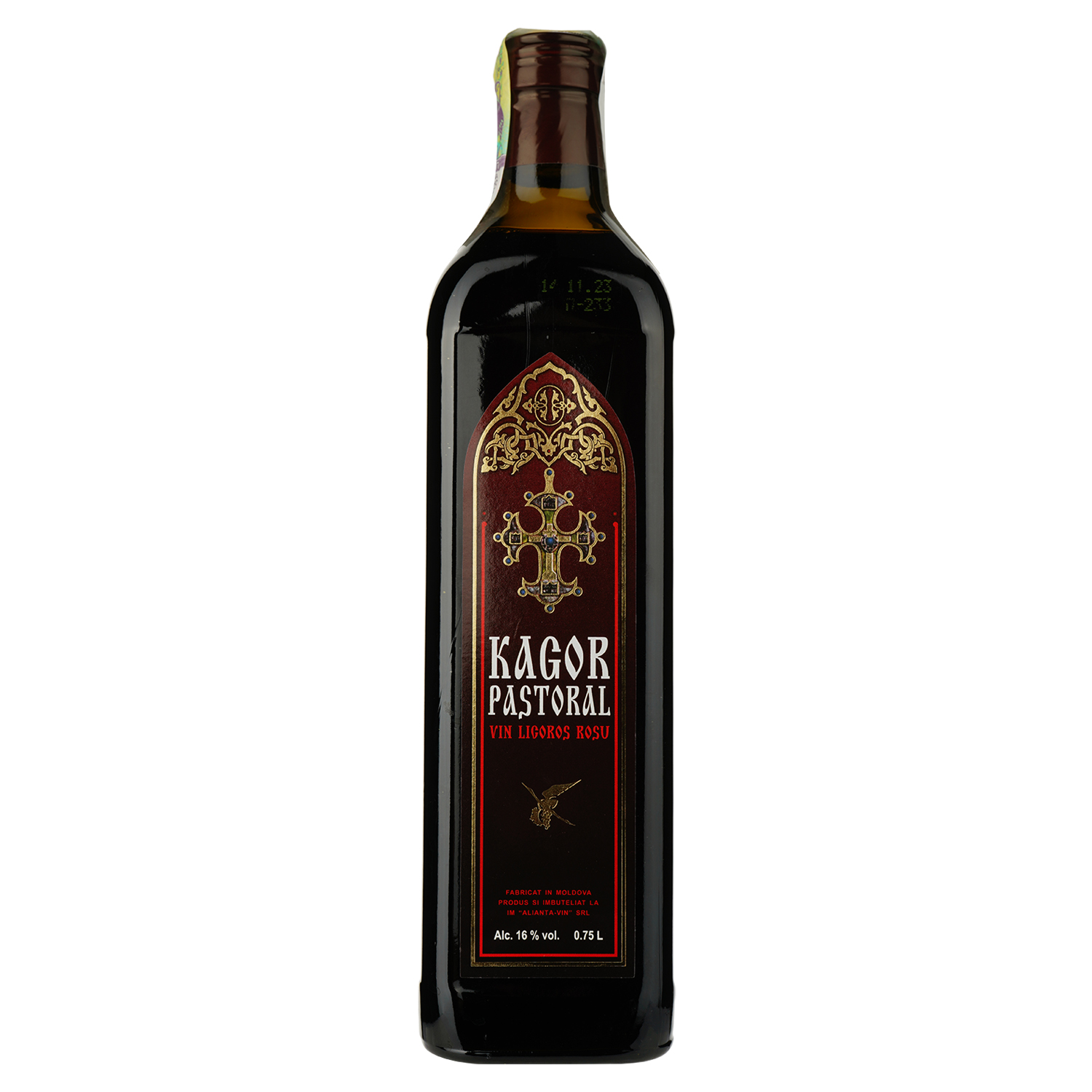 Вино Alianta vin Kagor Pastoral, червоне, солодке, 16%, 0,75 л (178716 ...