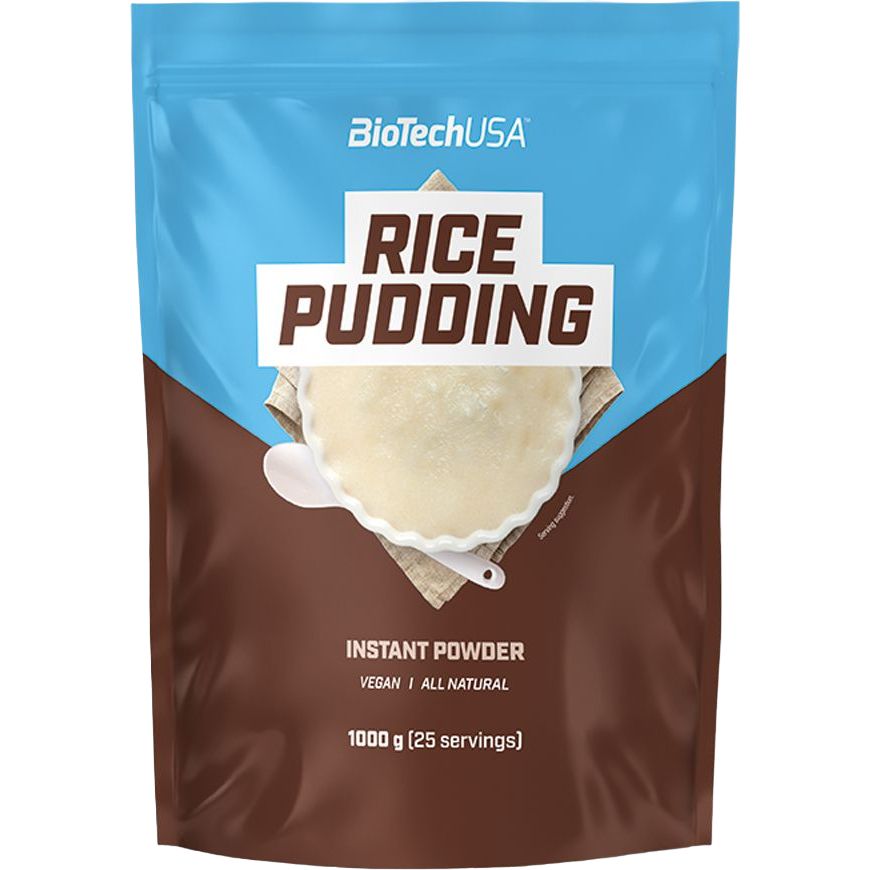 Рисовый пудинг BioTech USA Rice Pudding 1000 г купить в Киеве, Украине ...