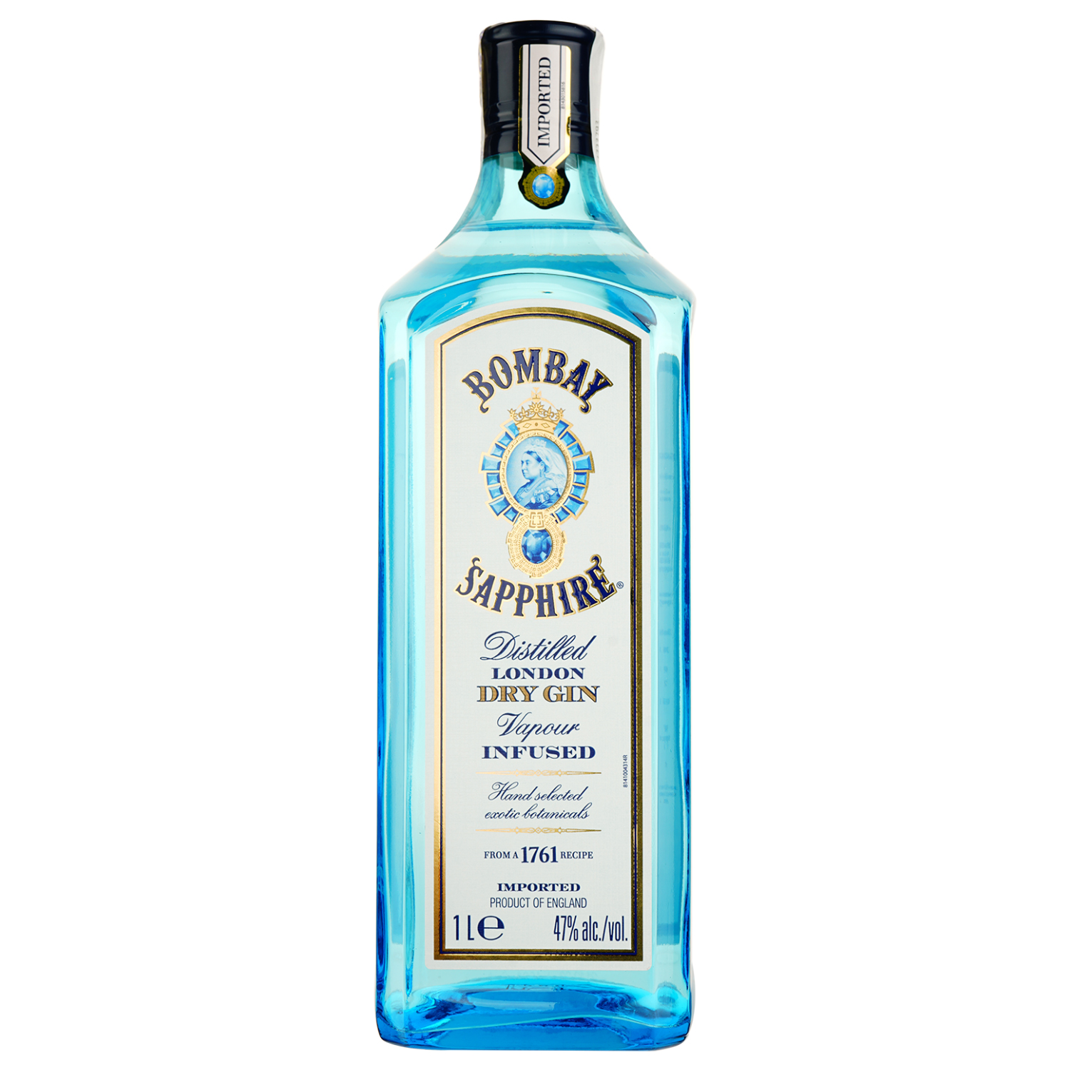 Джин Bombay Sapphire London Dry Gin, 47%, 1 л (90210) купити у Києві ...