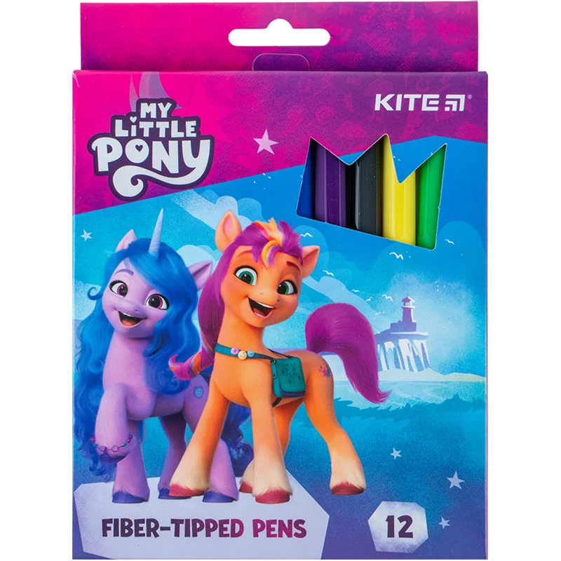 Фломастери Kite My Little Pony 12 шт. (LP24-447) купити у Києві ...