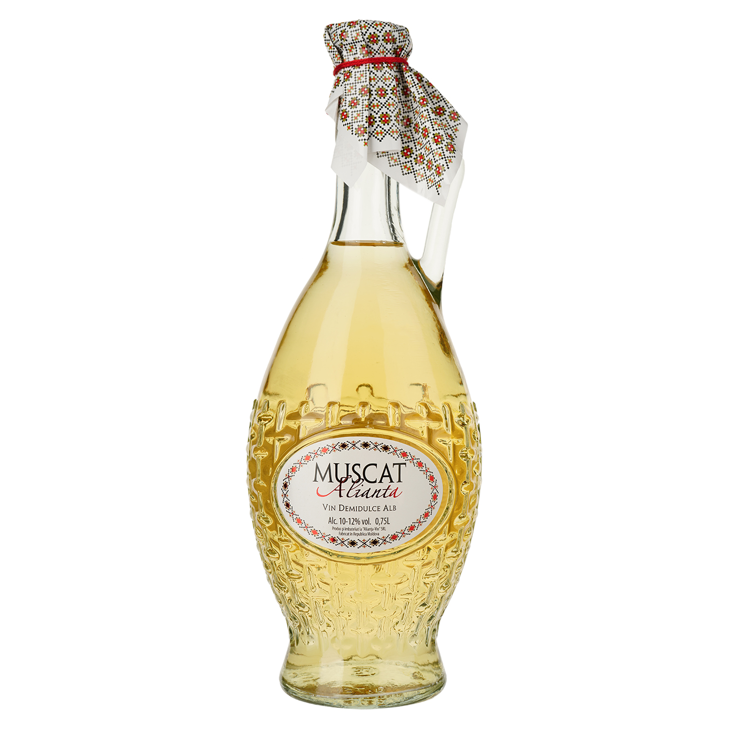 Вино Alianta vin New Collection Muscat, біле, напівсолодке, 9-11%, 0,75 ...