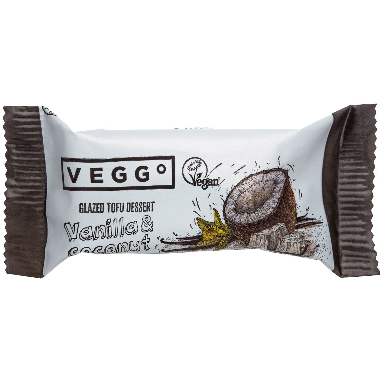 Батончик Veggo Чизкейк из тофу в глазури с какао со вкусом ванили и ...