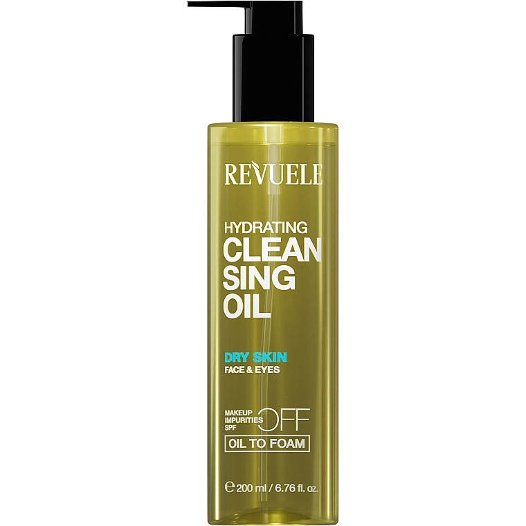 Олія для очищення обличчя Revuele Soothing Clean Sing Oil Dry Skin 200 ...