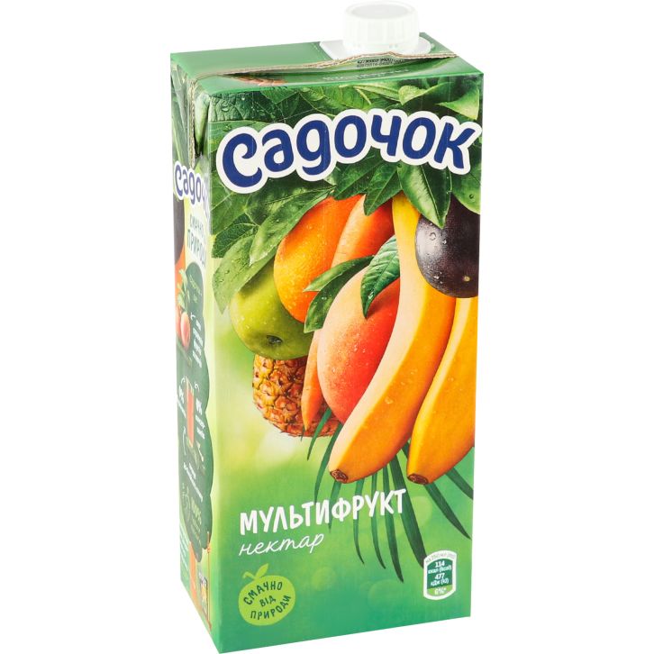 Нектар Садочок Мультифрукт 950 мл (498761) купити у Києві, Україні ...