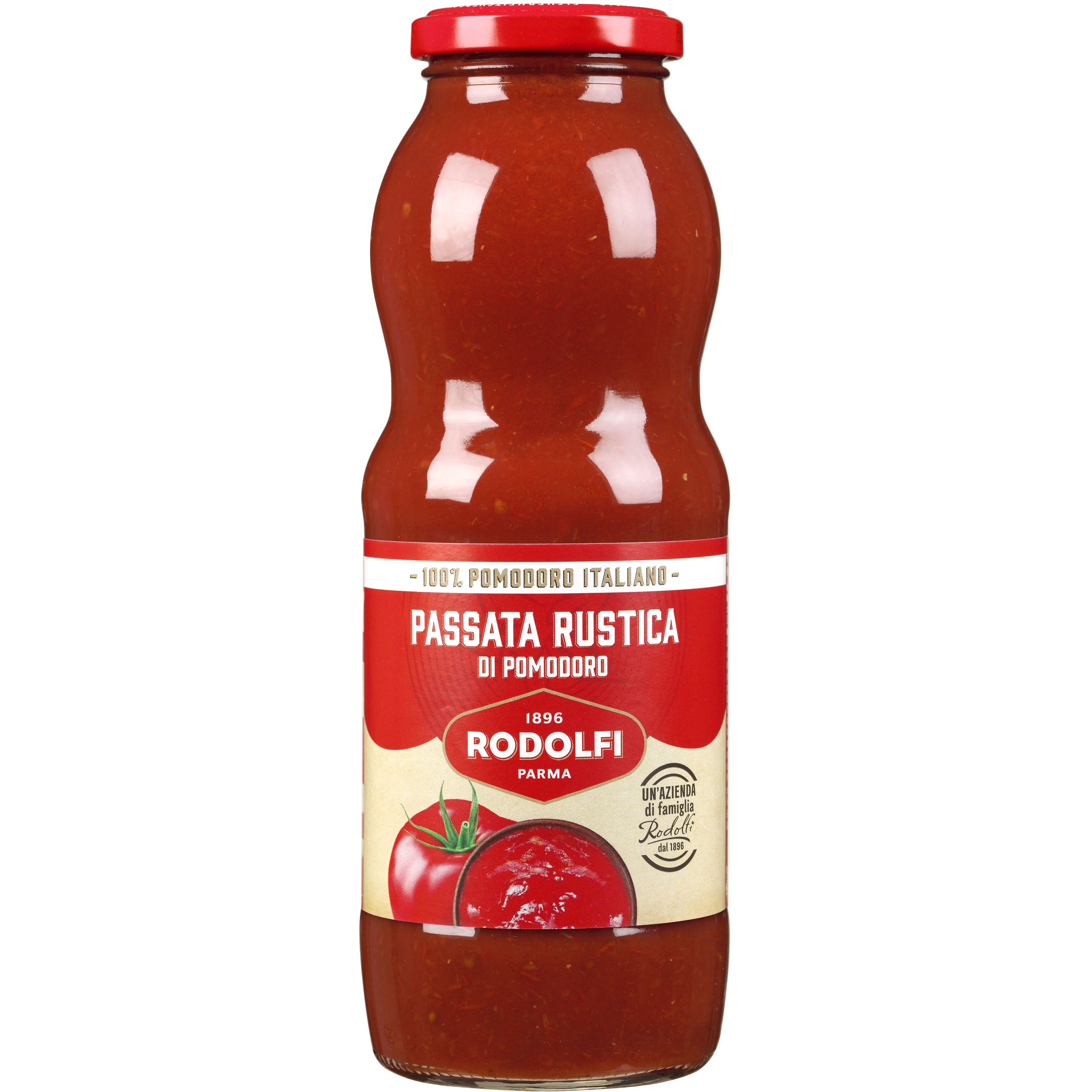 Пассата Rodolfi Passata Rustica Di Pomodoro класична 690 г купити у ...