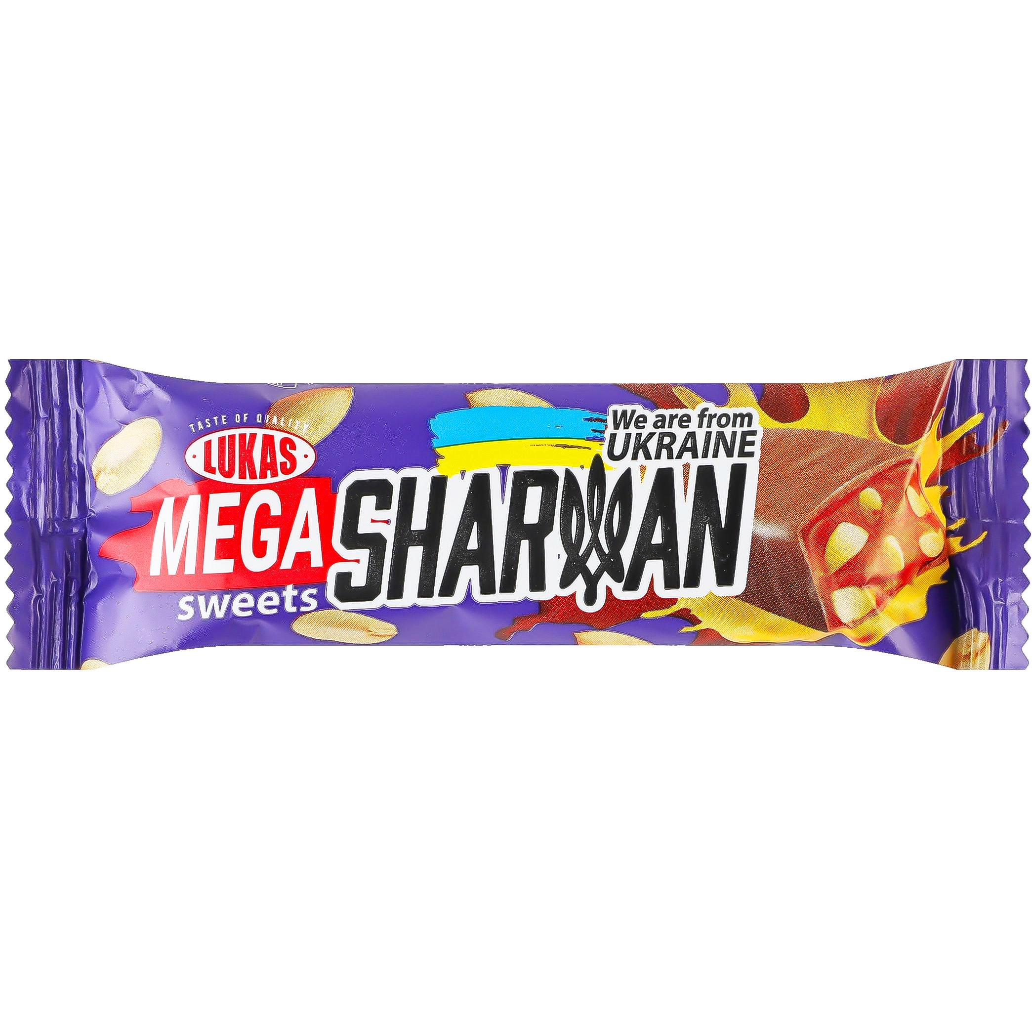 Цукерки Lukas Mega Sharzan глазуровані з ірисоподібним корпусом 40 г ...