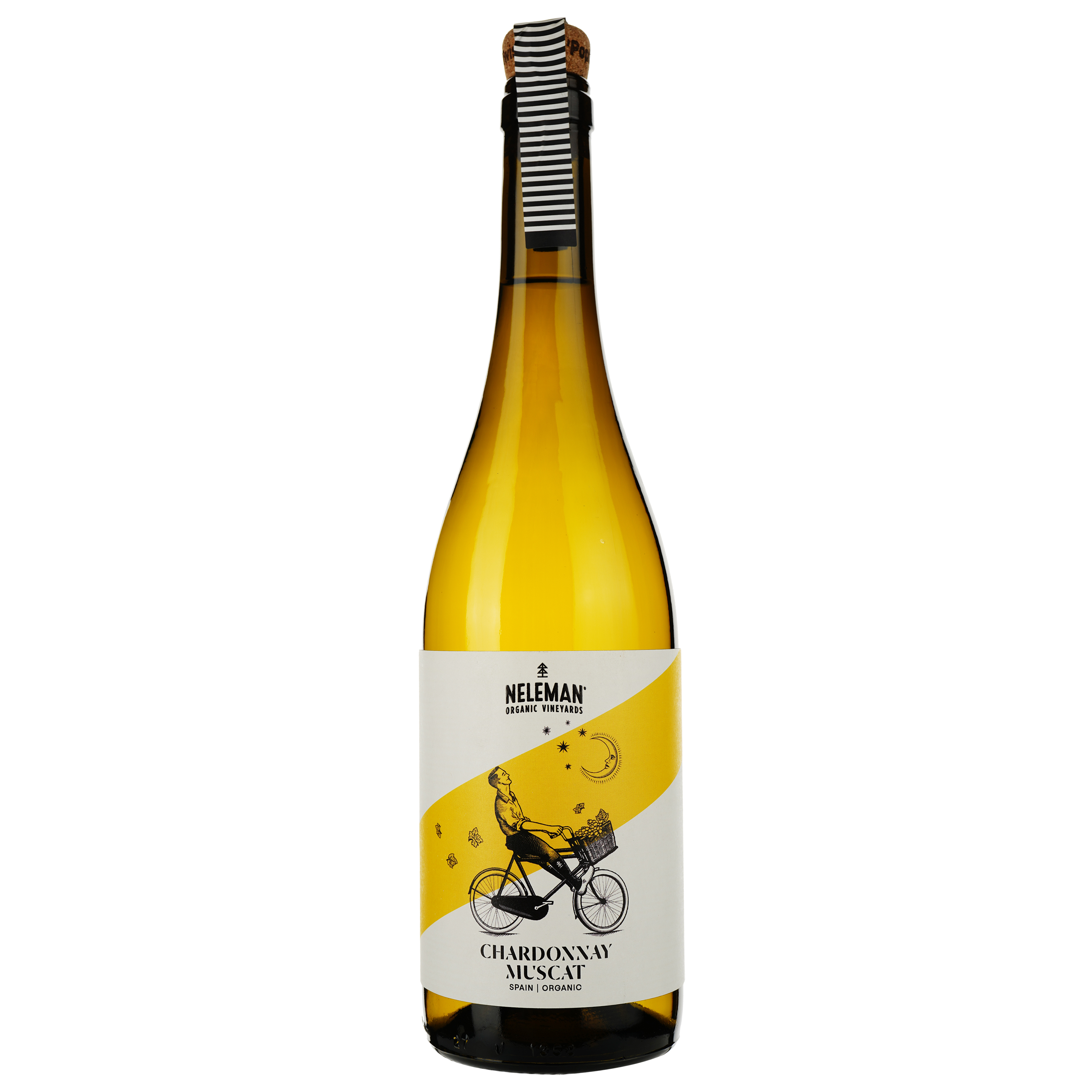 Вино Neleman Bike Chardonnay & Muscat DO Valencia 2022, біле, сухе, 0. ...