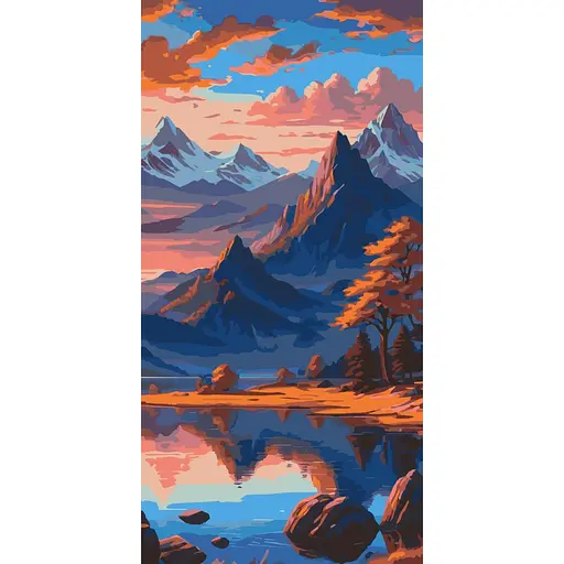 Набор для росписи ArtCraft Гармония природы 40х80 см (11057-AC) купить в Киеве, Украине | MAUDAU ...