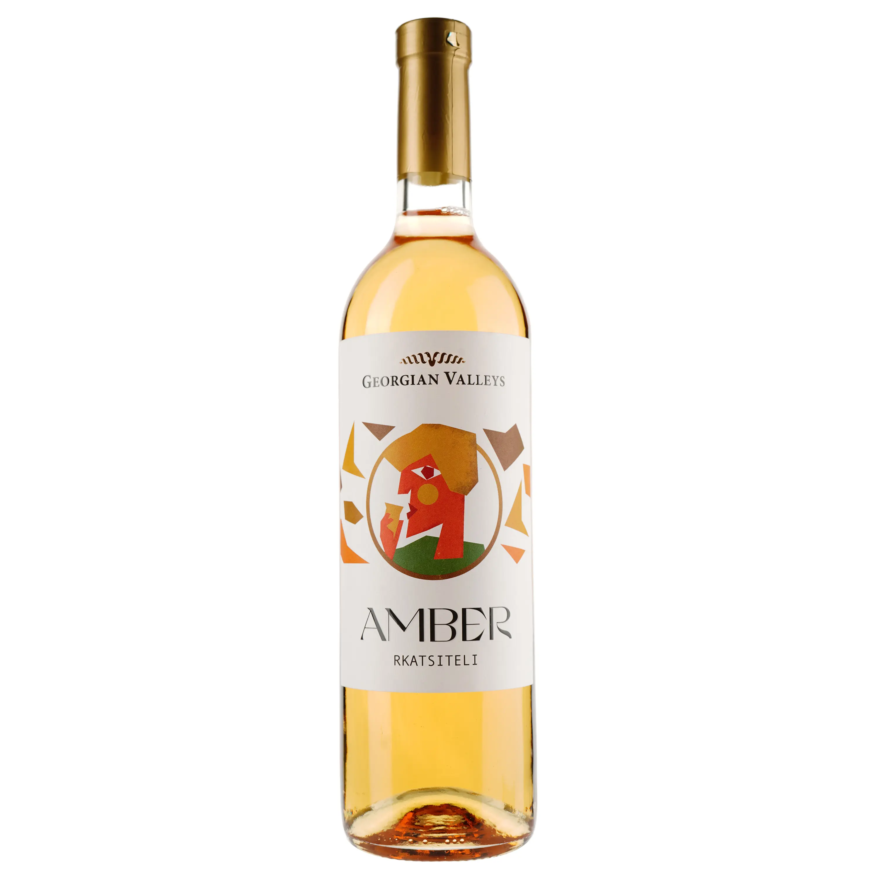 Вино Georgian Valleys Amber Rkatsiteli Amber Dry, помаранчеве, сухе, 0 ...
