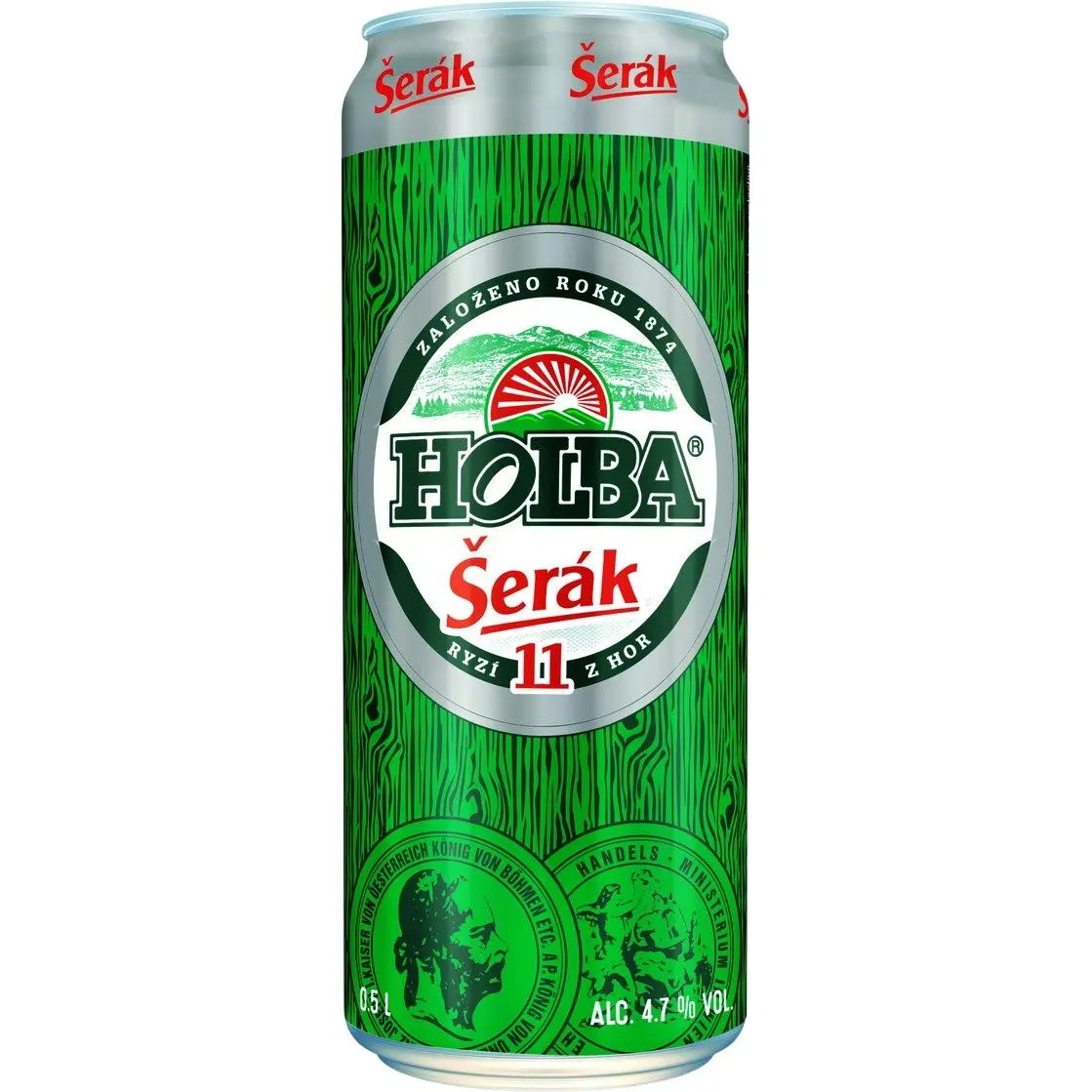 Пиво Holba Serak світле 4.7% 0.5 л з/б купити у Києві, Україні | MAUDAU: ціна, відгуки ...