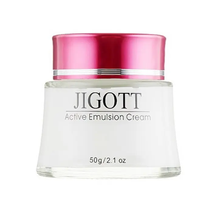 Крем для обличчя Jigott Active Emulsion Cream Гіалурон, 50 мл купити у ...