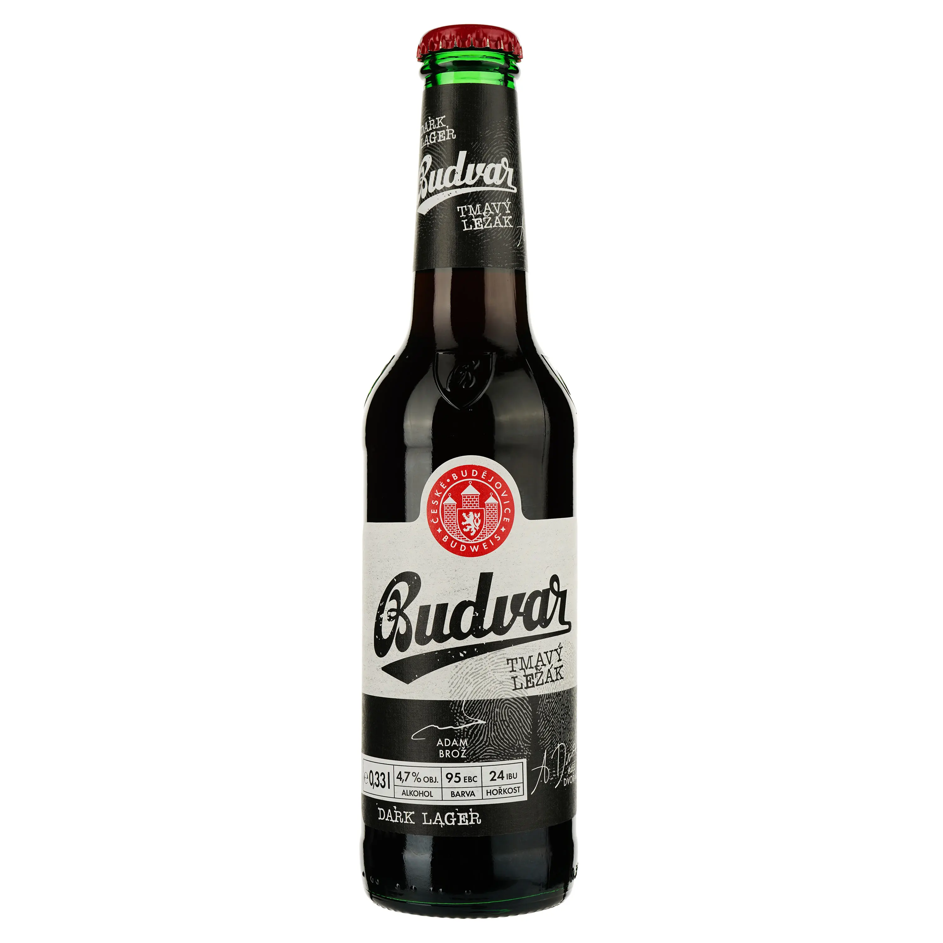 Пиво Budweiser Budvar Tmavy Lezak Dark, темне. фільтроване, 4,7%, 0,33 ...