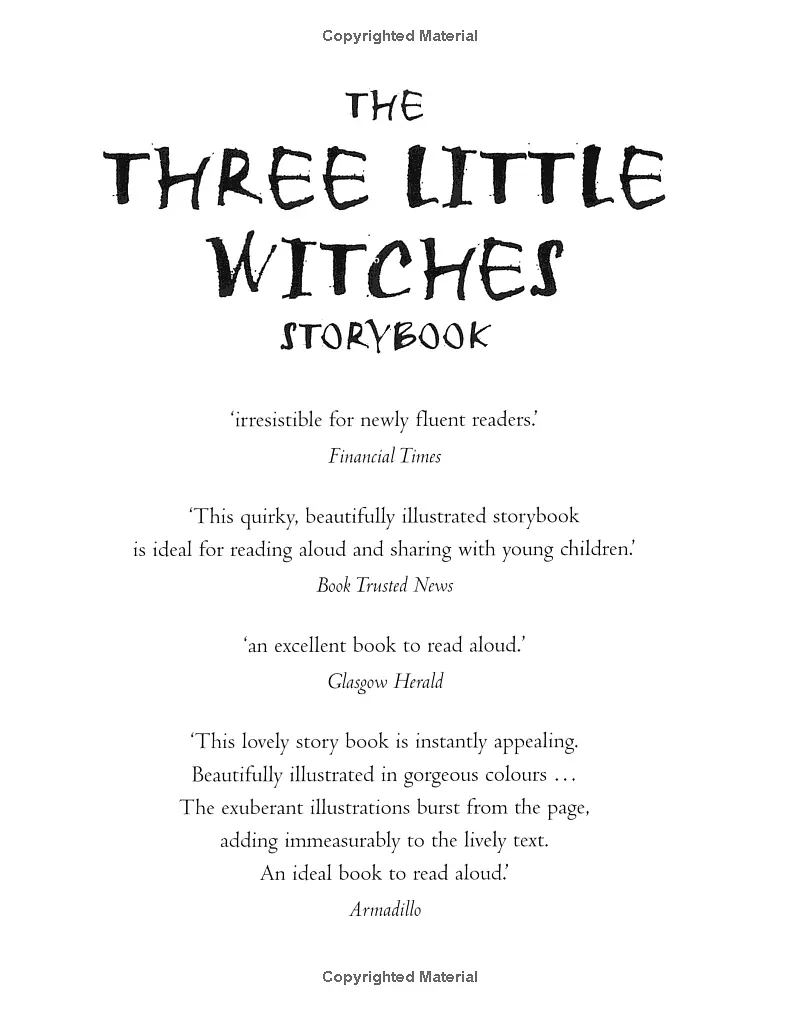 The Three Little Witches Storybook. Early Reader купить в Киеве ...